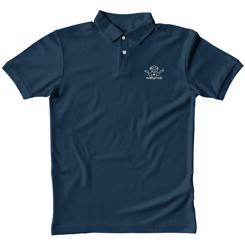 Basic Navy Blue - Unisex Polo – MonkeyTricks
